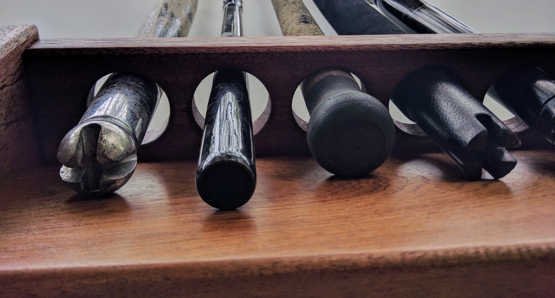 12 Inch Rod Rack Fishing Pole Holder Easy Wall Mount Gift - Etsy