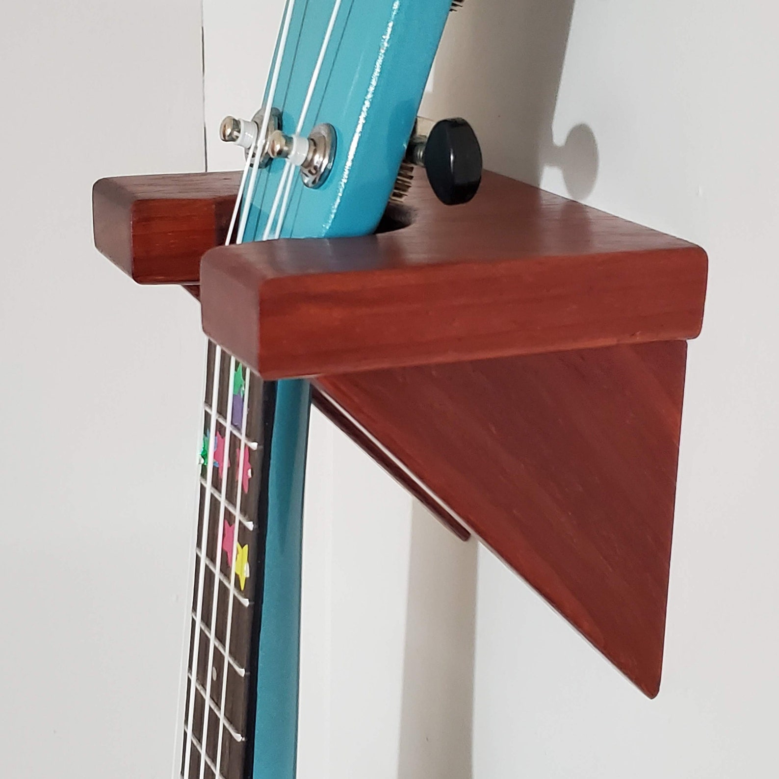 Ukulele Hanger Padauk Wall Hook for Mandolin Gift for Boy or - Etsy