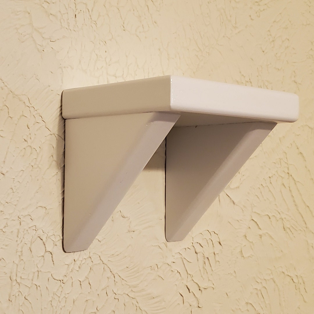 White Shelf Small Wall Mount 4.75 Office Supply Holder - Etsy