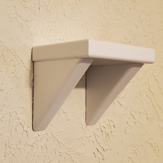 White Shelf Small Wall Mount 4.75 Office Supply Holder - Etsy