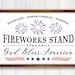 Fourth of July SVG. Fireworks Stand SVG Cut File. for Personal - Etsy