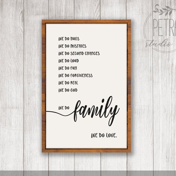 We Do Family - Etsy