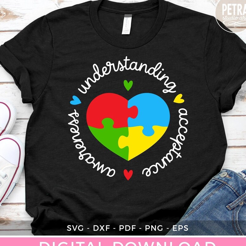 Autism Awareness Svg - Etsy