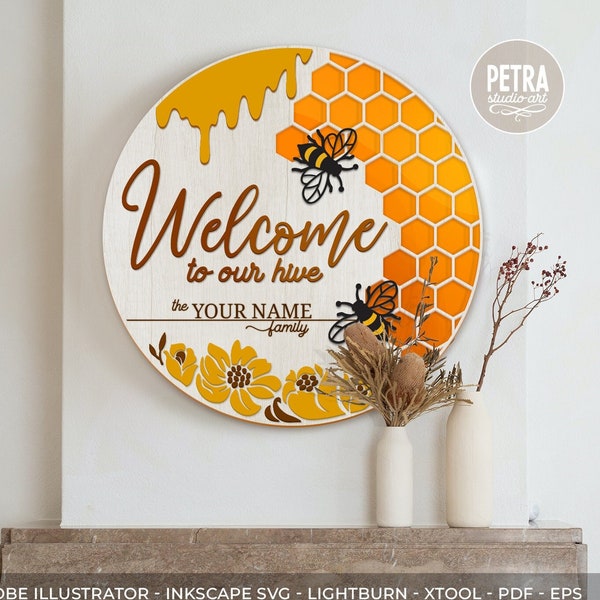 Bee Hive Stencil - Etsy