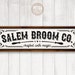 Salem Broom Co Sign SVG. A Halloween SVG Cut File. Great for Halloween ...