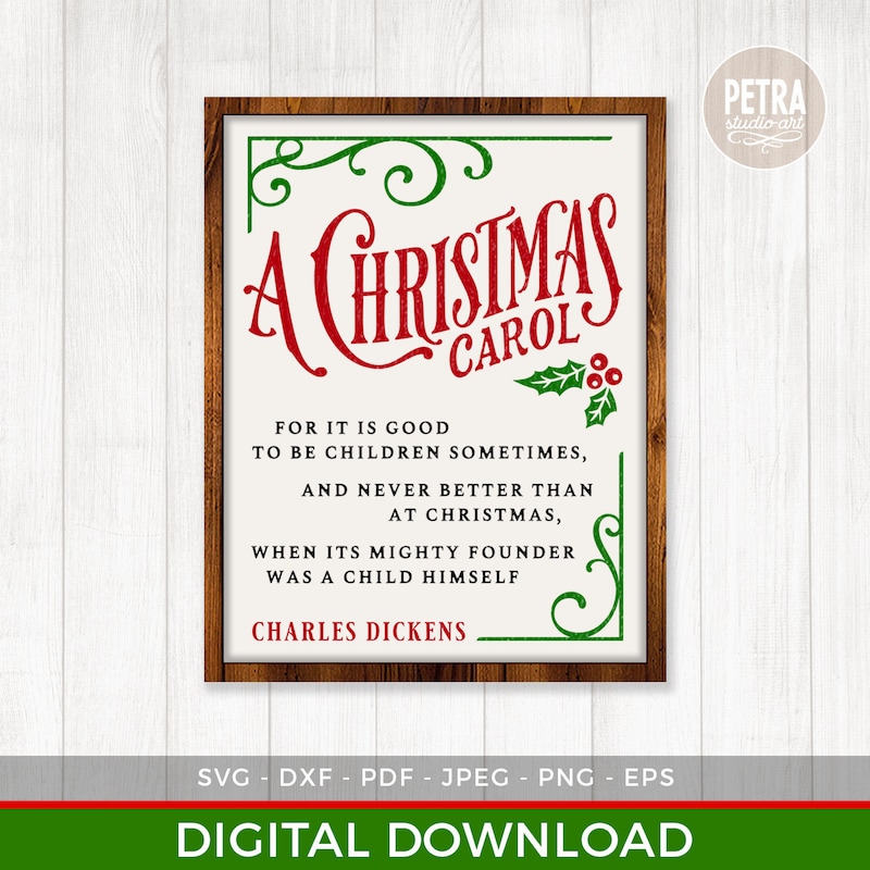 Christmas Carols Quotes - Etsy