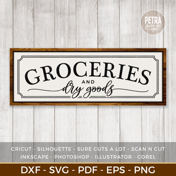 Groceries Sign - Etsy