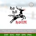 Run Run Rudolph SVG. A Christmas Santa Claus Reindeer SVG. Great for ...