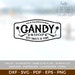 Old Fashioned Candy Shop Sign SVG Cut File, for Vintage Decor and ...