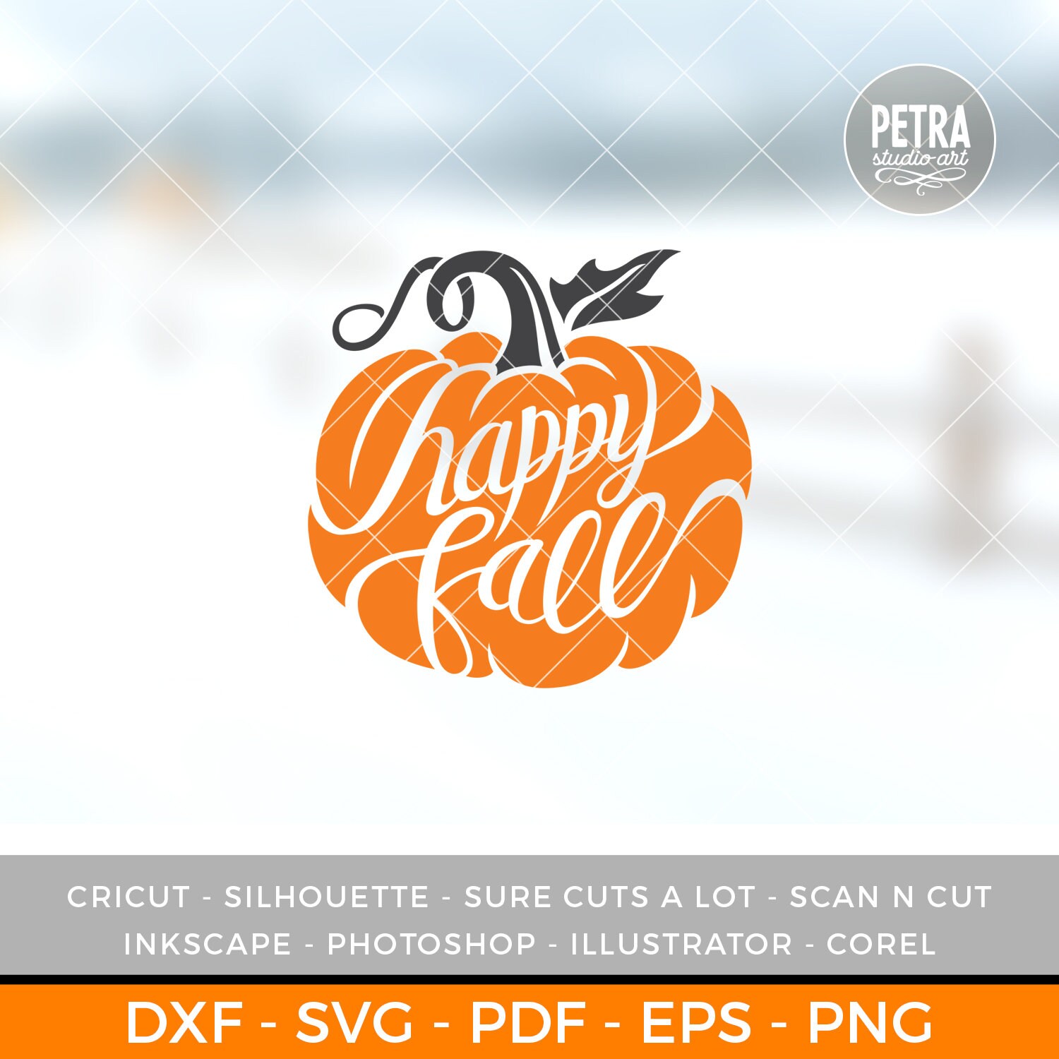 Fall Printable Happy Fall Print Fall Decor Happy Fall - Etsy