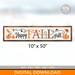 Happy Fall Y'all Horizontal Sign SVG Cut File. for - Etsy