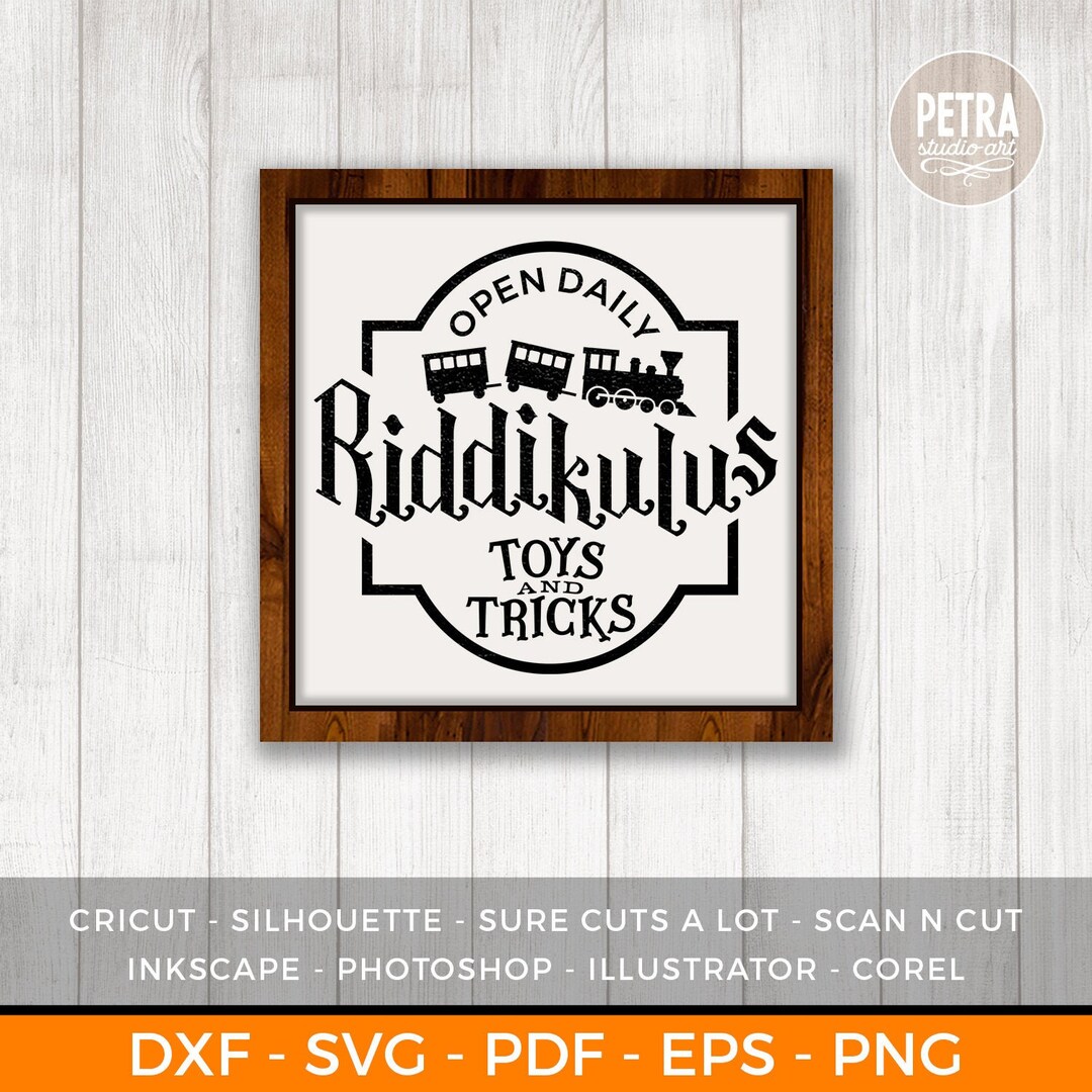 Halloween SVG. Riddikulus Toys and Tricks SVG Cut File. Great for ...