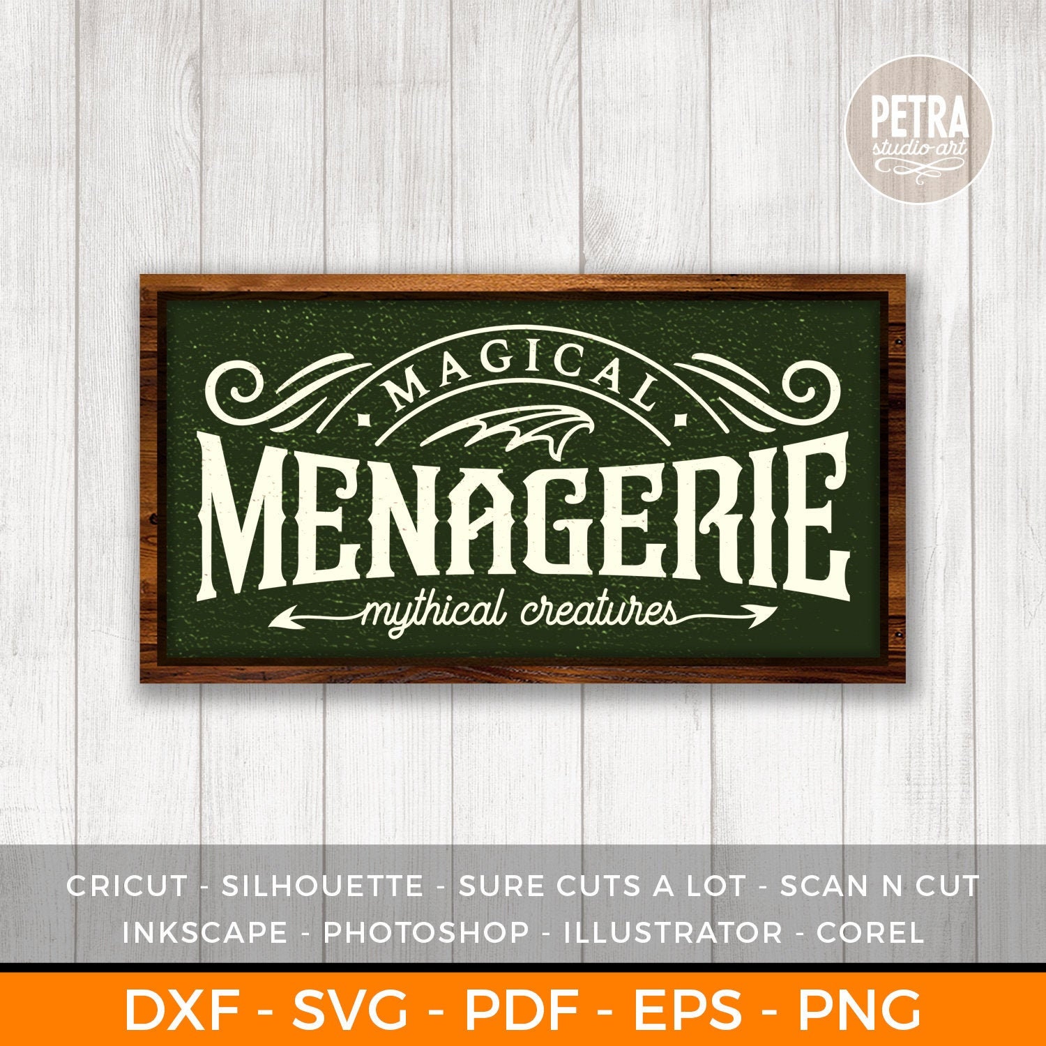 Halloween SVG. Magical Menagerie Mythical Creatures SVG Cut | Etsy