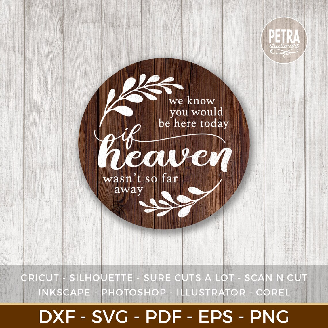 In Loving Memory Sign SVG Cut File (digital Download) - Etsy