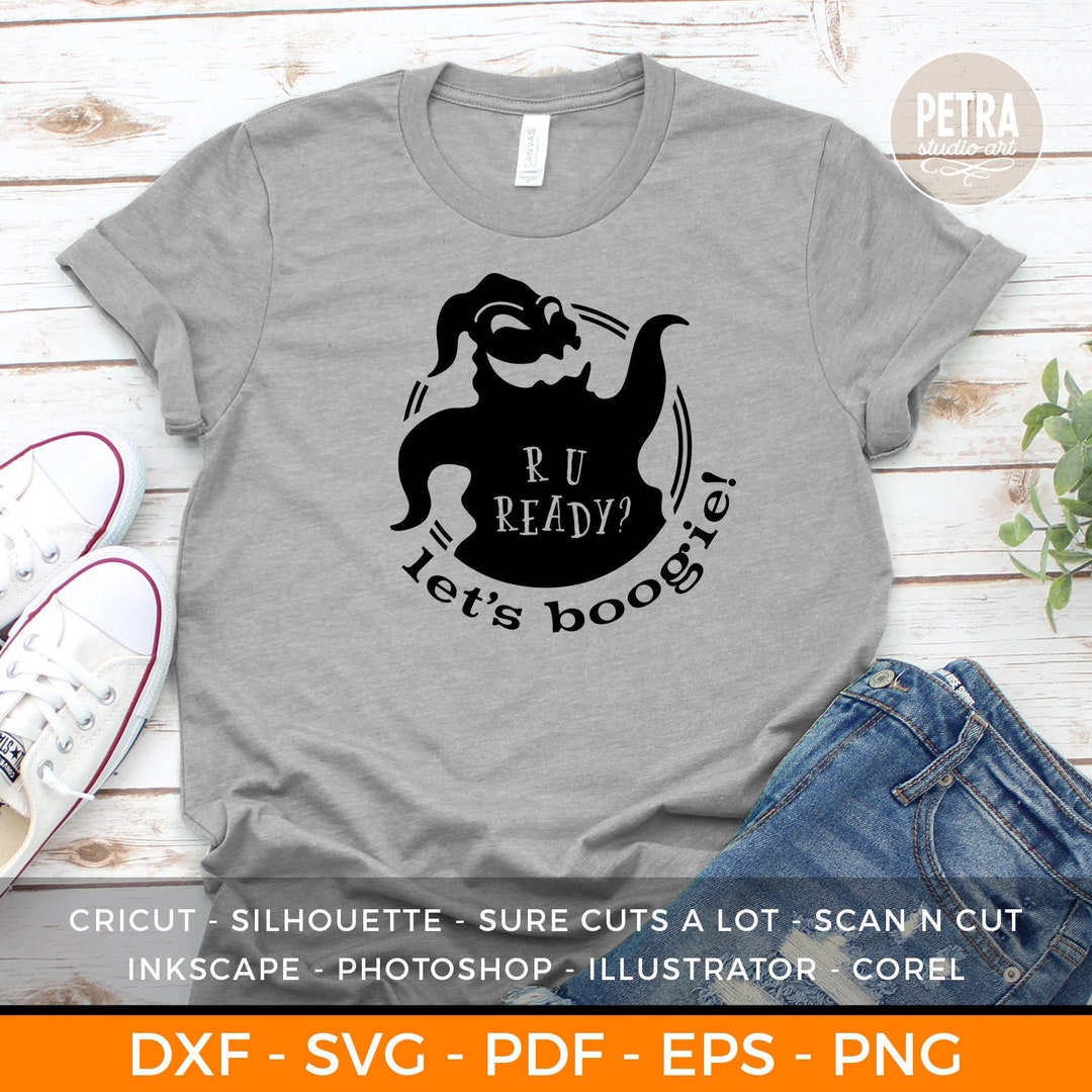 A Halloween SVG. Let's Boogie SVG With Oogie Boogie From Nightmare ...