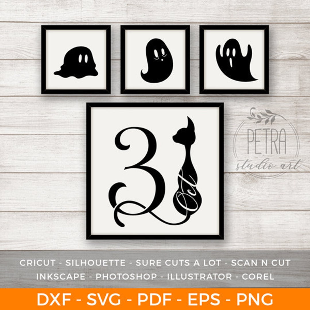 31 October Svg, Halloween Sign Svg, Cat Svg, Farmhouse Svg, Digital ...