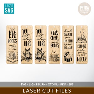 42 Designs of Bookmark Laser Ready SVG Cut Files Bundle. Laser Ready ...