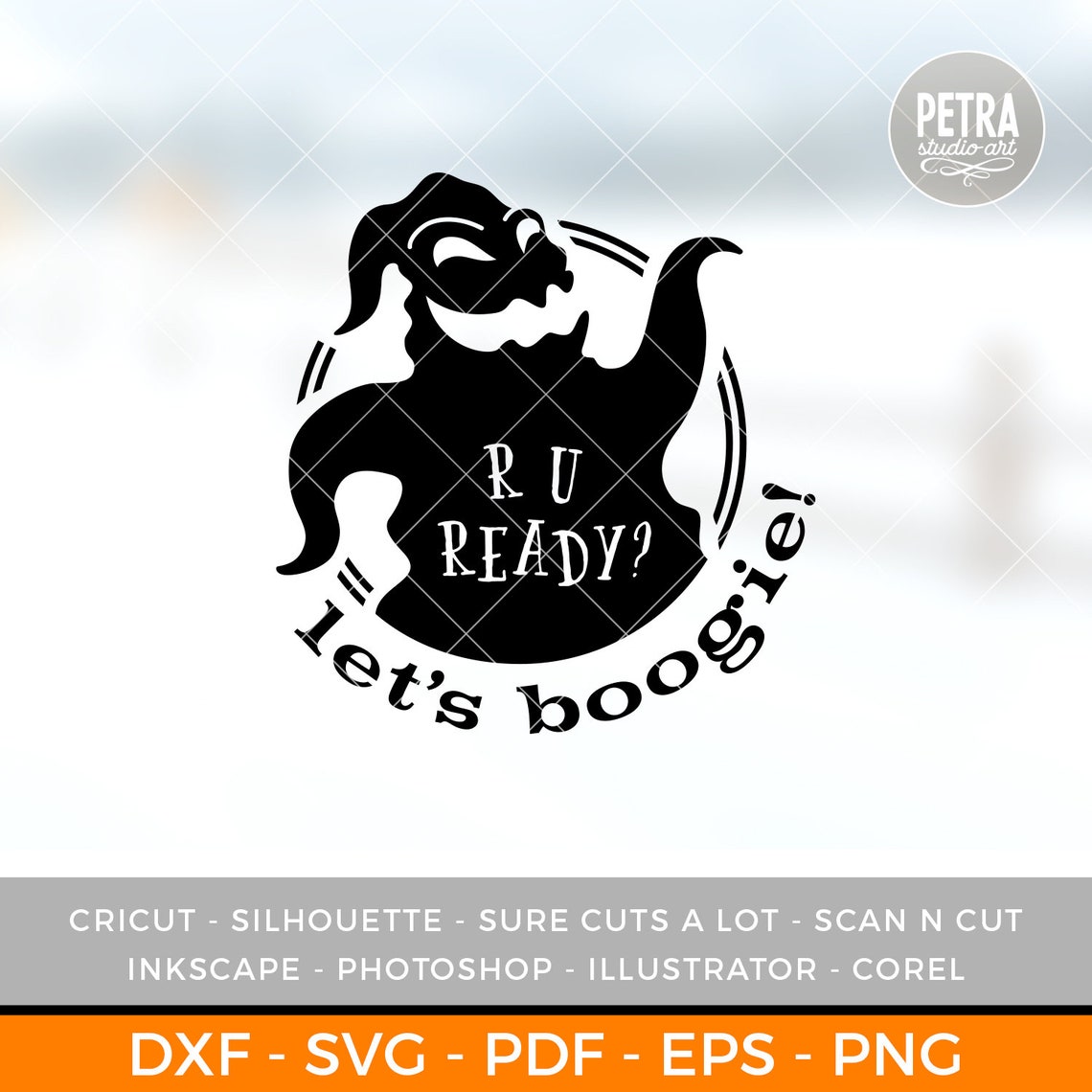 A Halloween SVG. Let's Boogie SVG With Oogie Boogie From Nightmare ...