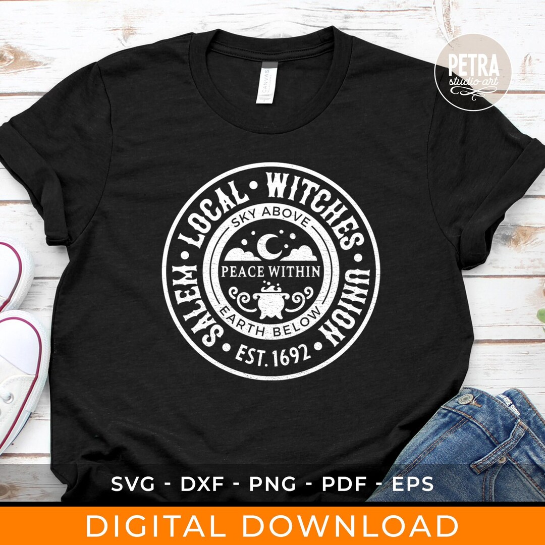 Salem Local Witches Union SVG. A Halloween SVG Cut File. Great for ...