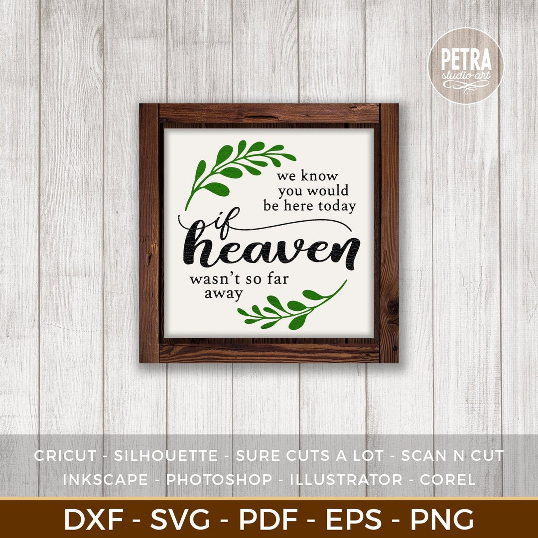 In Loving Memory Sign SVG Cut File (digital Download) - Etsy