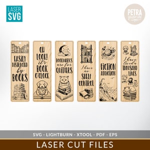42 Designs of Bookmark Laser Ready SVG Cut Files Bundle. Laser Ready ...