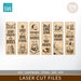 42 Designs of Bookmark Laser Ready SVG Cut Files Bundle. Laser Ready ...