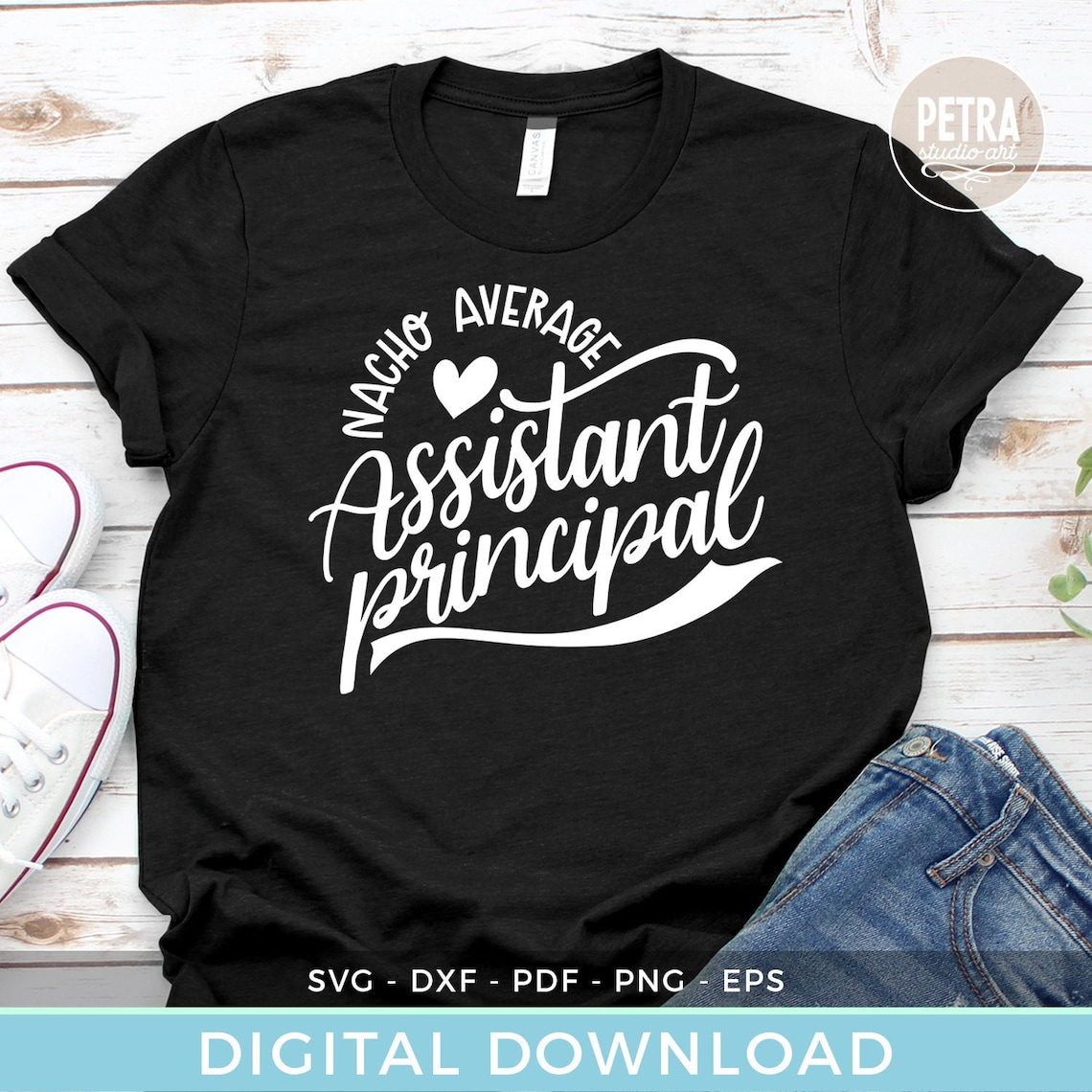 Nacho Average Assistant Principal SVG Cut File. for Personal - Etsy