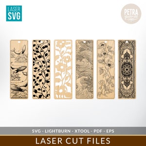 42 Designs of Bookmark Laser Ready SVG Cut Files Bundle. Laser Ready ...