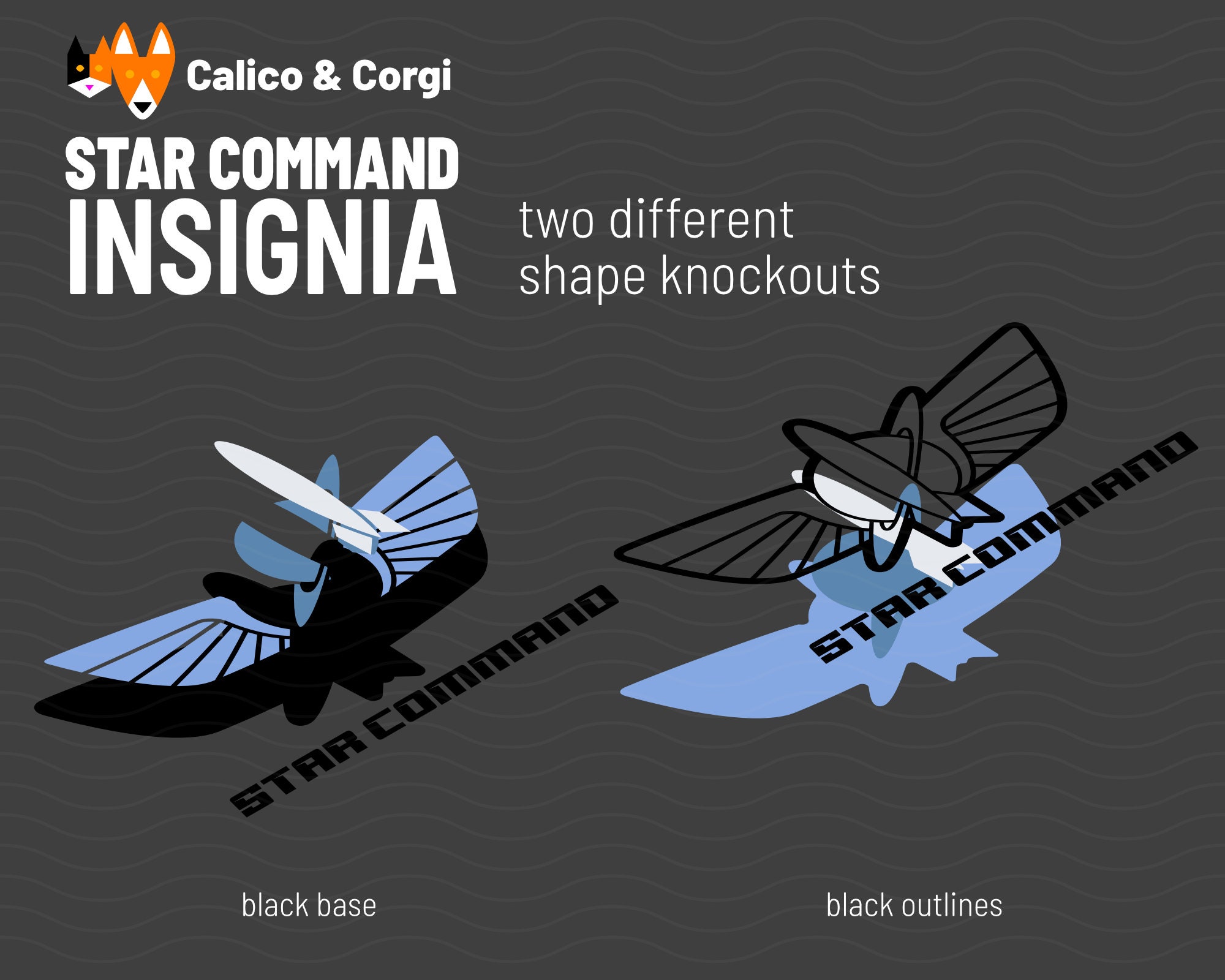 Star Command Insignia Logo SVG - Etsy