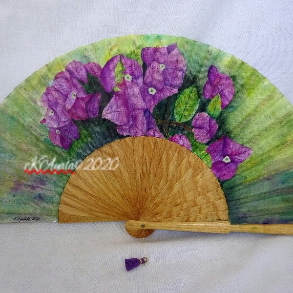 Puerto Rico Hand Fan - Etsy