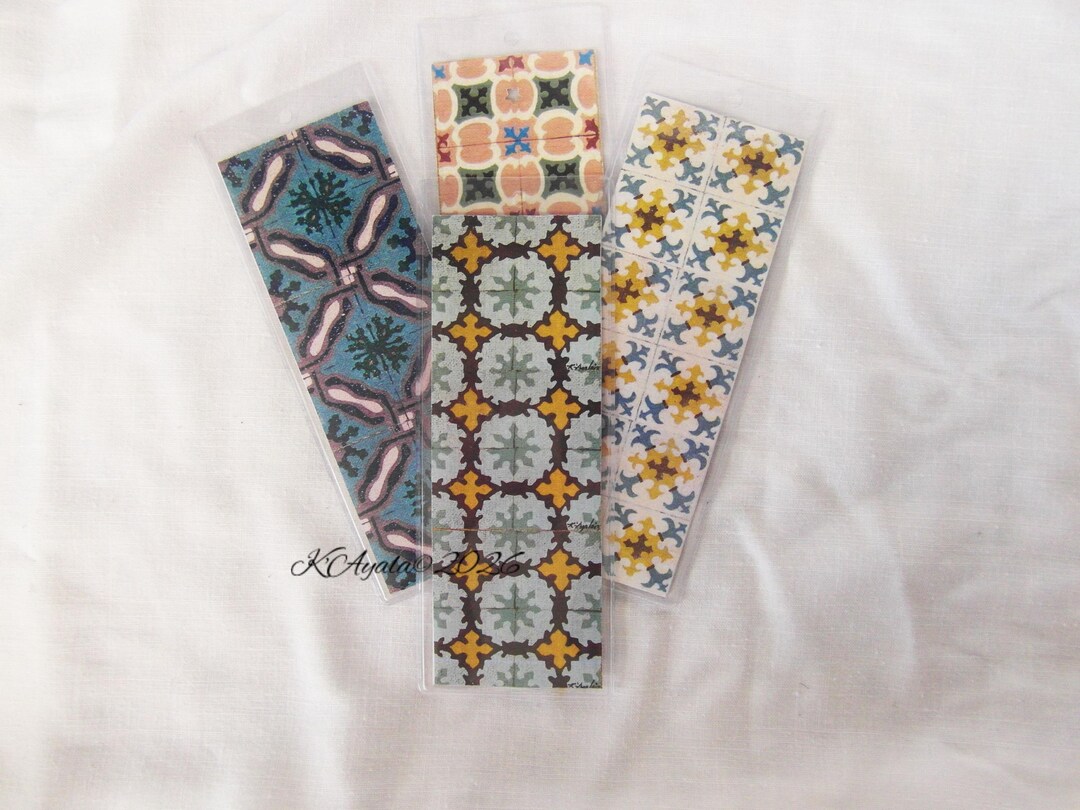 Losa Hidraulica/losa Criolla (cement Tiles), Bookmarks, Puerto Rico - Etsy