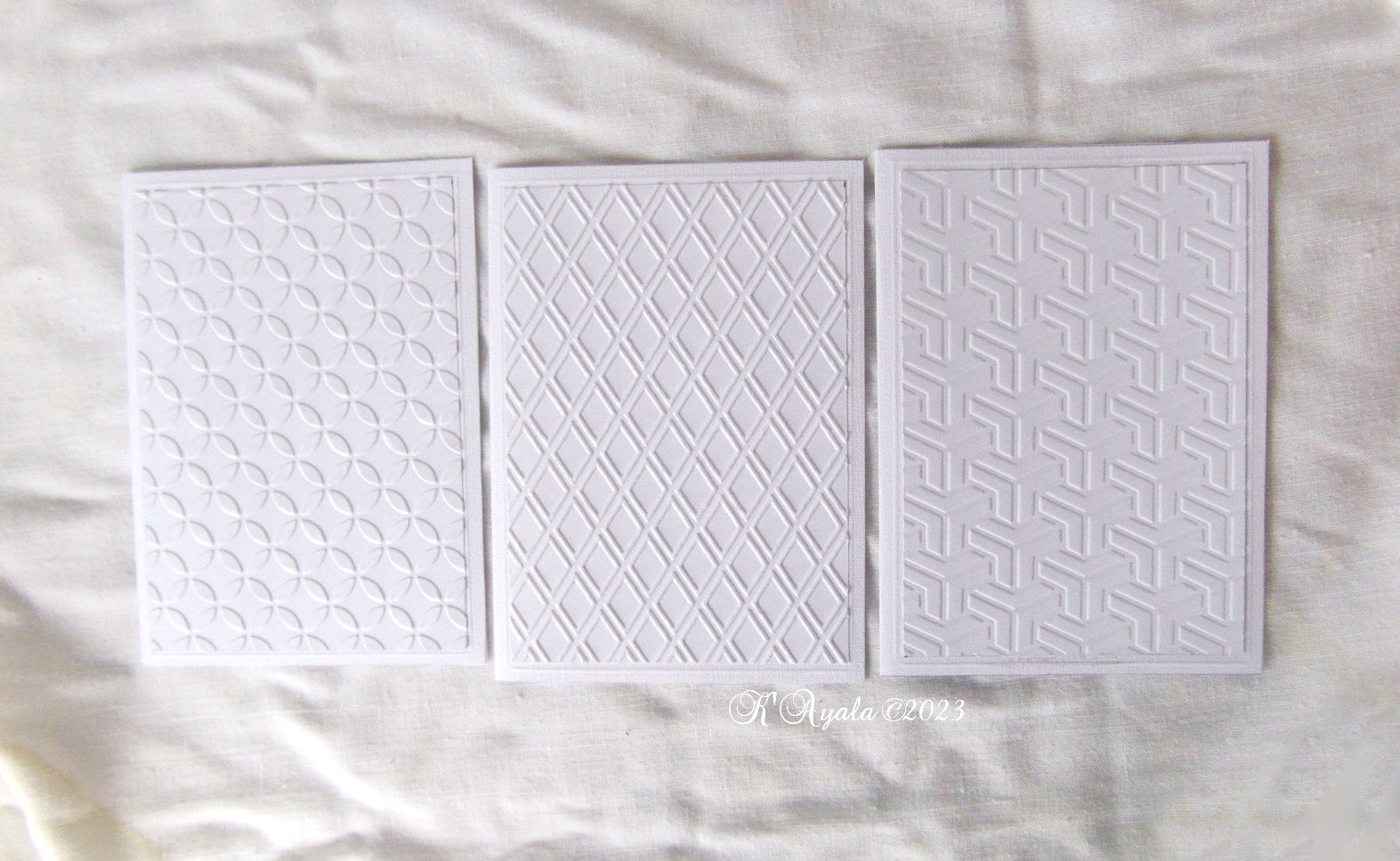 Losa Hidraúlica/losa Criolla cement Tiles, Blank Greeting Cards, Set of ...