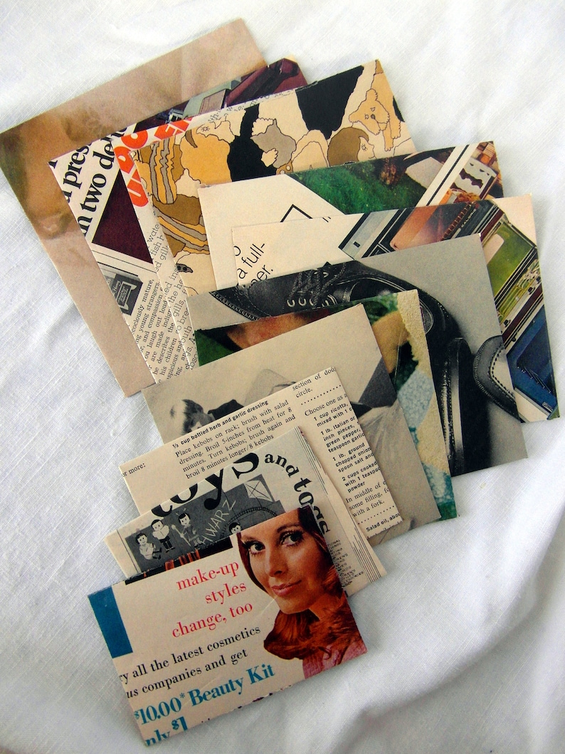 Vintage Magazine Handmade Envelopes Bundle Puerto Rico - Etsy