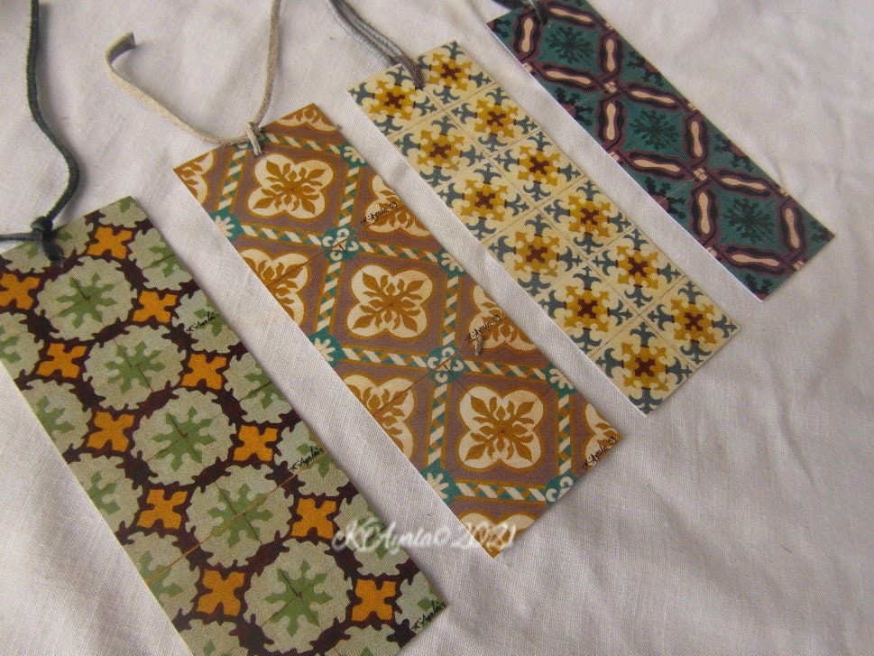 Losa Hidraulica/losa Criolla (cement Tiles), Bookmarks, Puerto Rico - Etsy