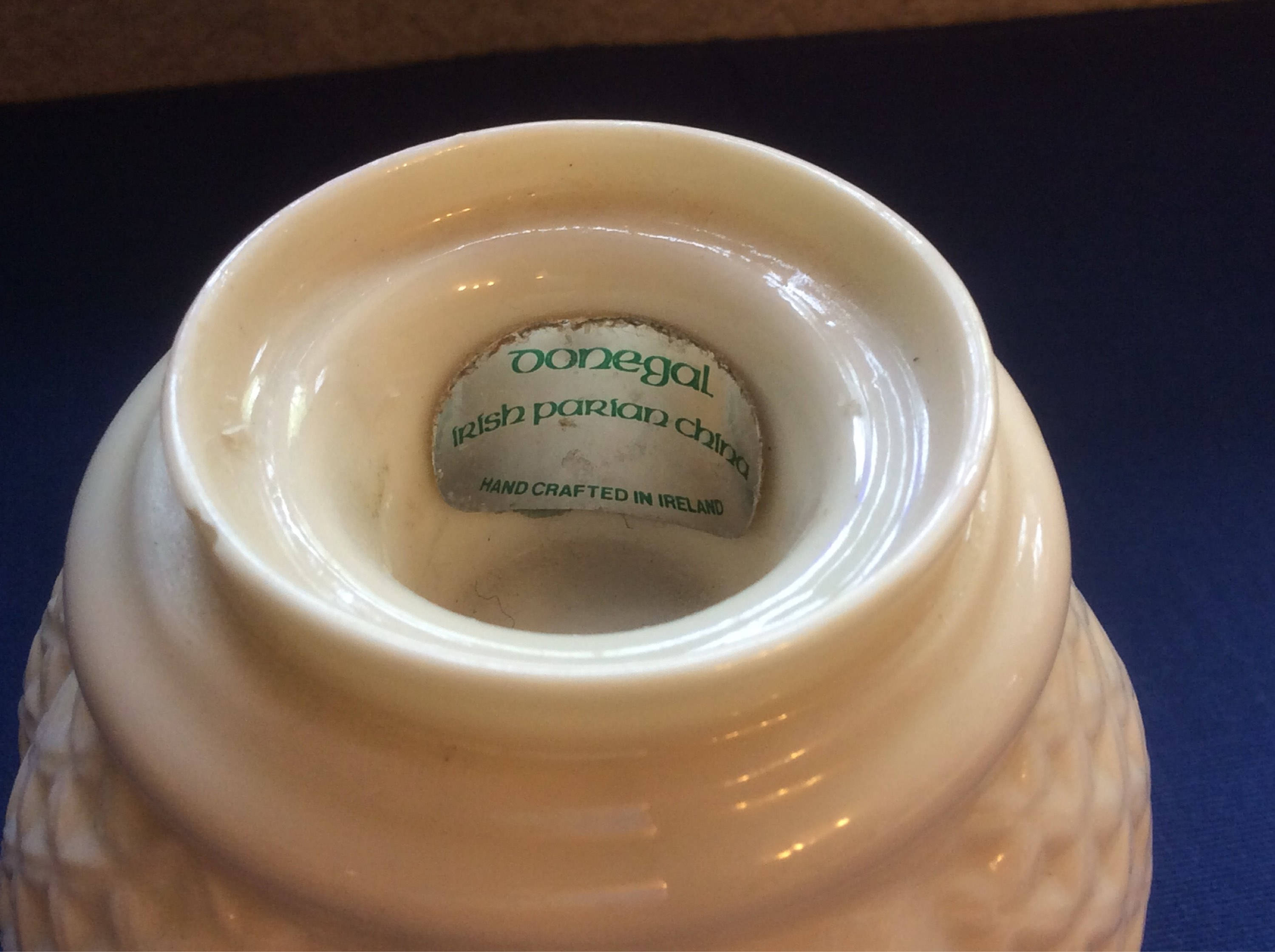 Donegal Parian China Candle Holder - Etsy