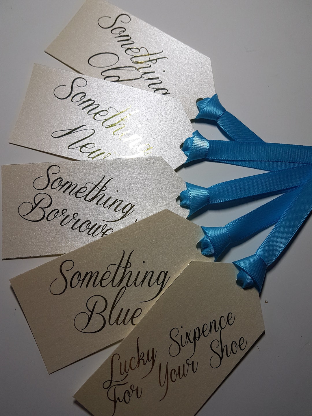Something Old Something New Something Borrowed Something Blue Tag - Etsy UK