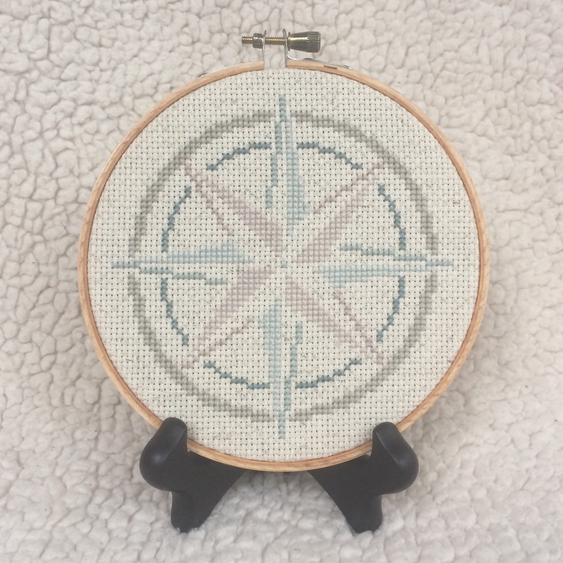 PDF Pattern Compass Rose Cross Stitch Pattern Pretty - Etsy
