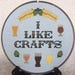 PDF Pattern - I Like Crafts - Beer Cross Stitch Pattern - Craft Beer ...