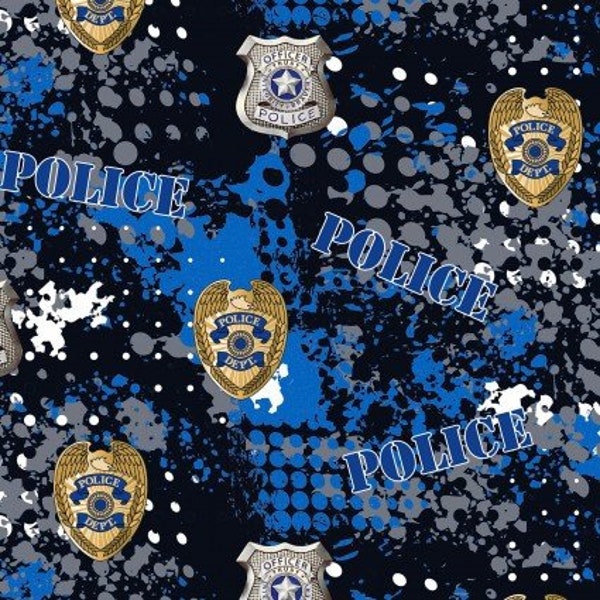 Police Fabric - Etsy