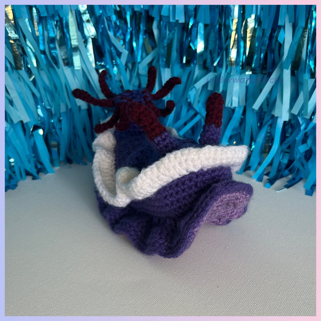 Realistic Crochet Nudibranch Stuffed Animal - Etsy