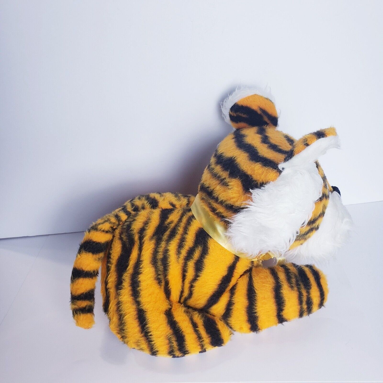 Large Vintage Mid Century Plush Tiger A&J Distribution Co. Vtg Stuffed ...