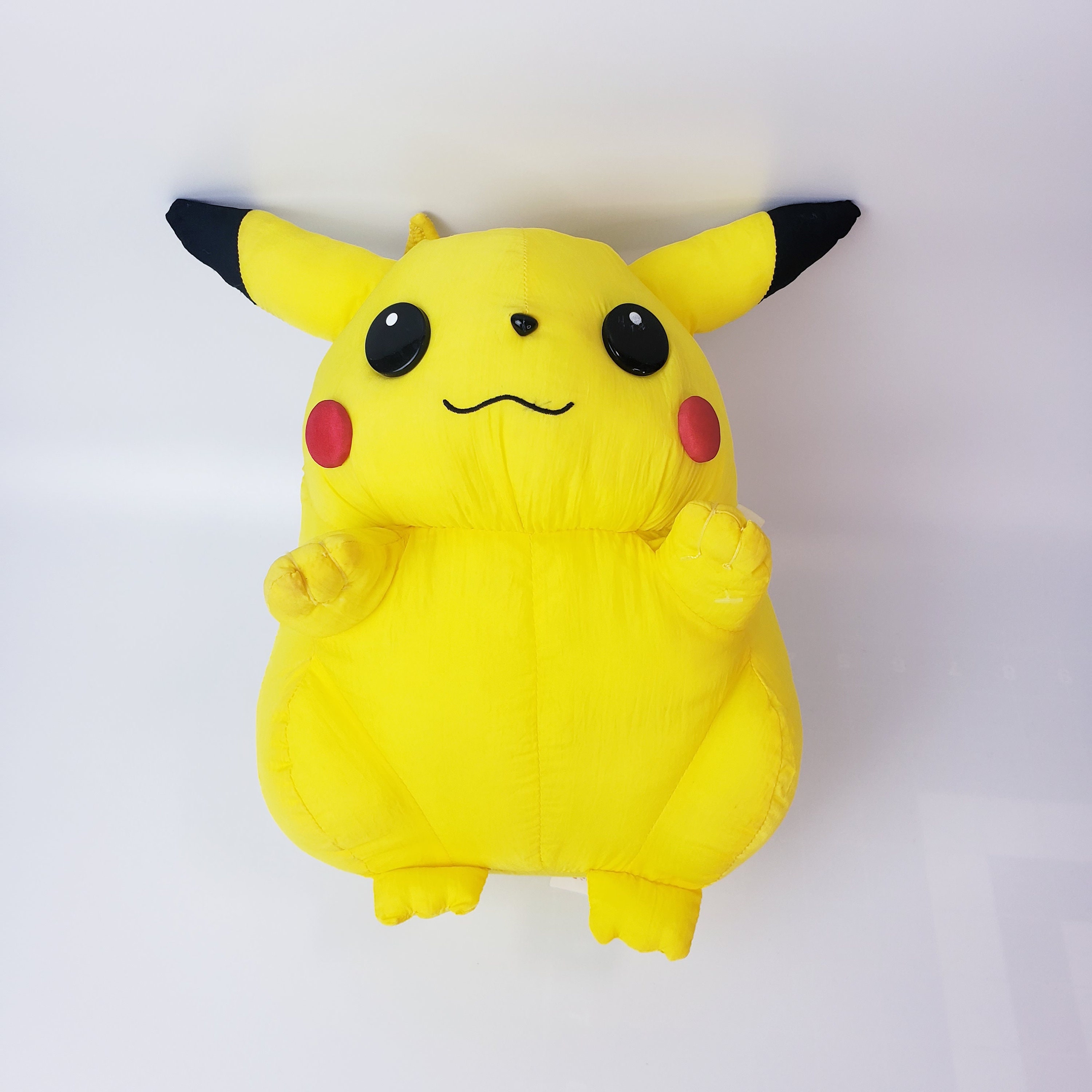 Pikachu 1998 Nintendo Creatures Game Freak Plush Nylon Puff - Etsy