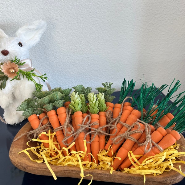 Wooden Carrots - Etsy