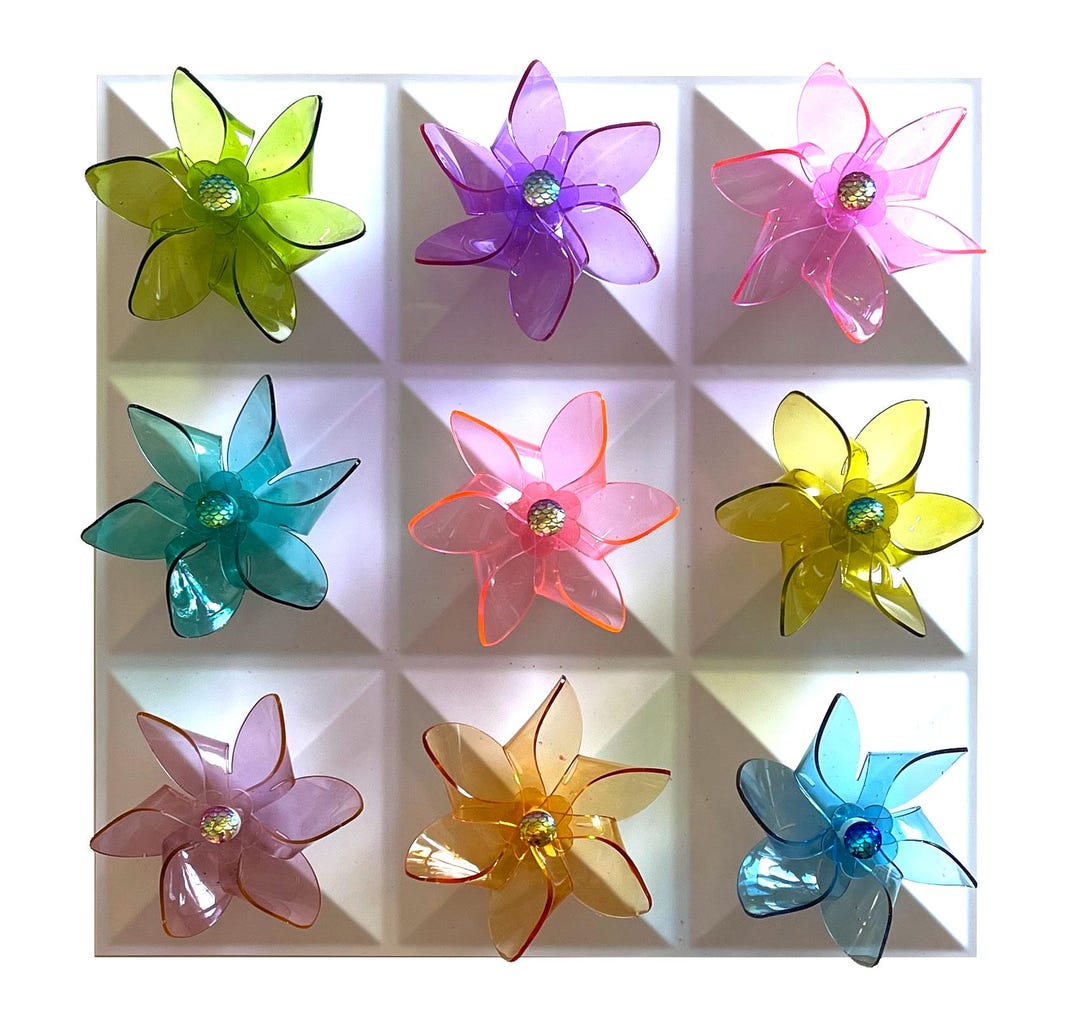 Pinwheel #1 - 3D Pop Art Interactive Wall Sculpture - Etsy
