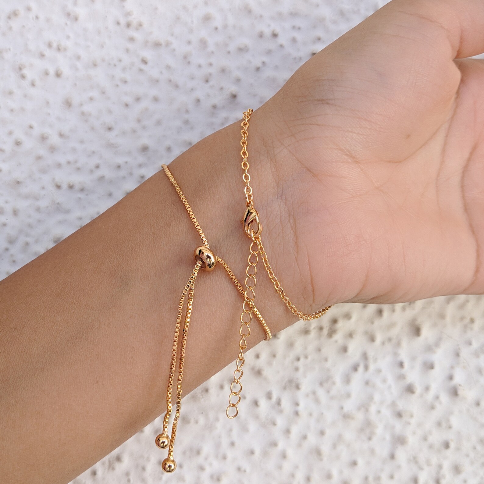 Traditional Rose Gold Heart Shaped Panja & Bracelet Set - Etsy