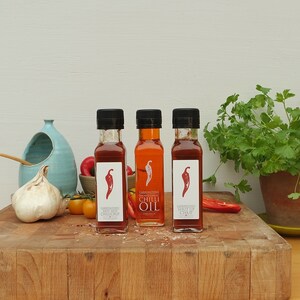 Hot and Spicy Chilli Sauce and Chilli Oil Gift Set Cooking - Etsy