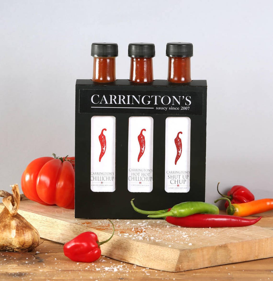 Chilli Sauce Gift Set Mild to Hot 250ml Chilli Gift for Him | Etsy UK