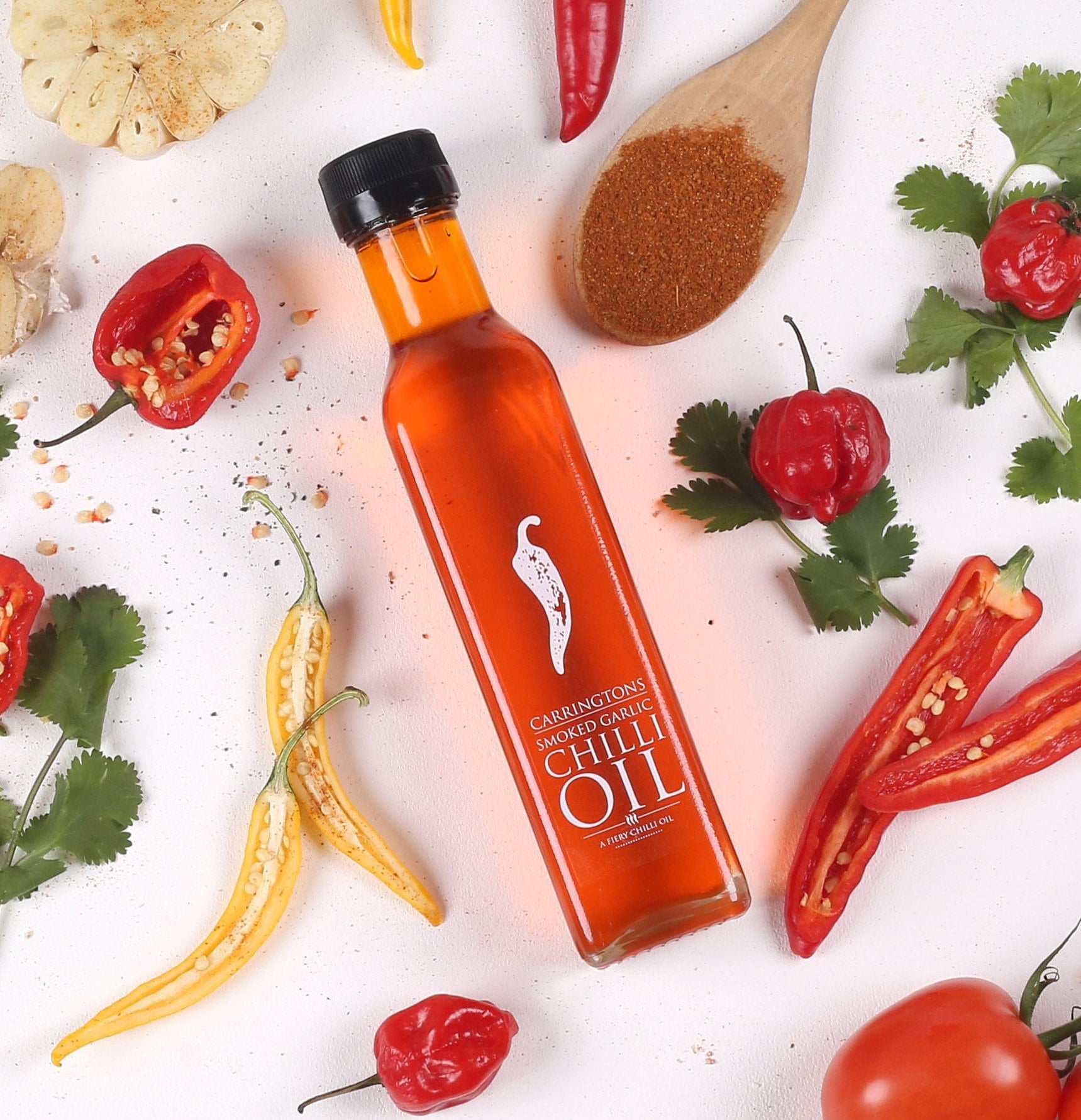 Chilli Oil Gift, Smoked Garlic Oil, Spicy Pizza Oil, Gift for Foodie ...