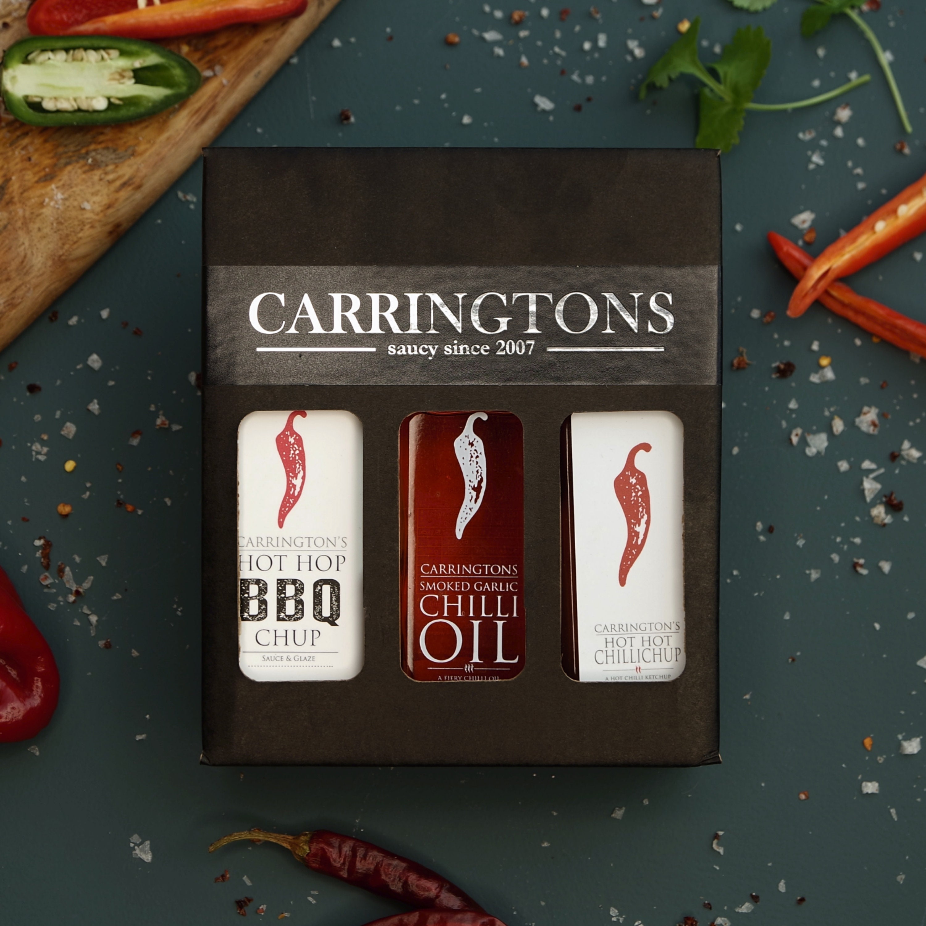 Mini BBQ Gift Set Hot Sauce Chilli Oil and BBQ Sauce Hamper - Etsy UK