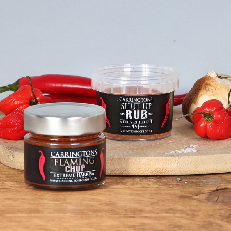 Hot and Spicy Chilli Cooking Gift Set Gift for Foodie Chilli - Etsy UK